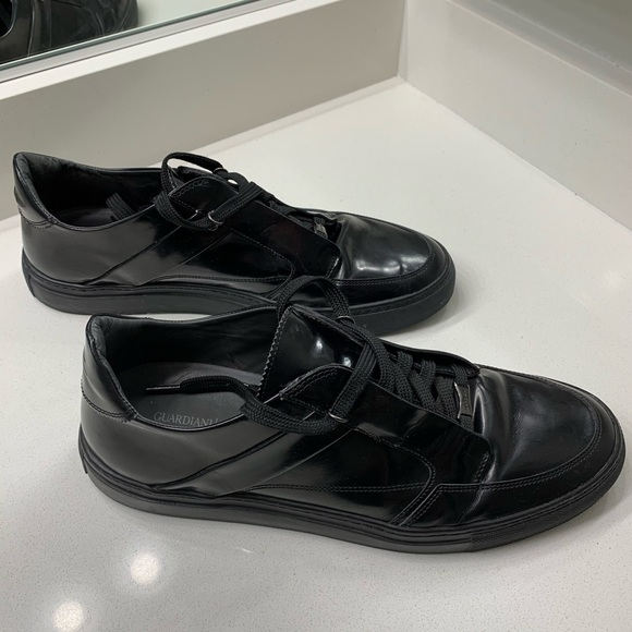 Alberto Guardiani | Shoes | Guardiani Patent Leather Sneaker | Poshmark